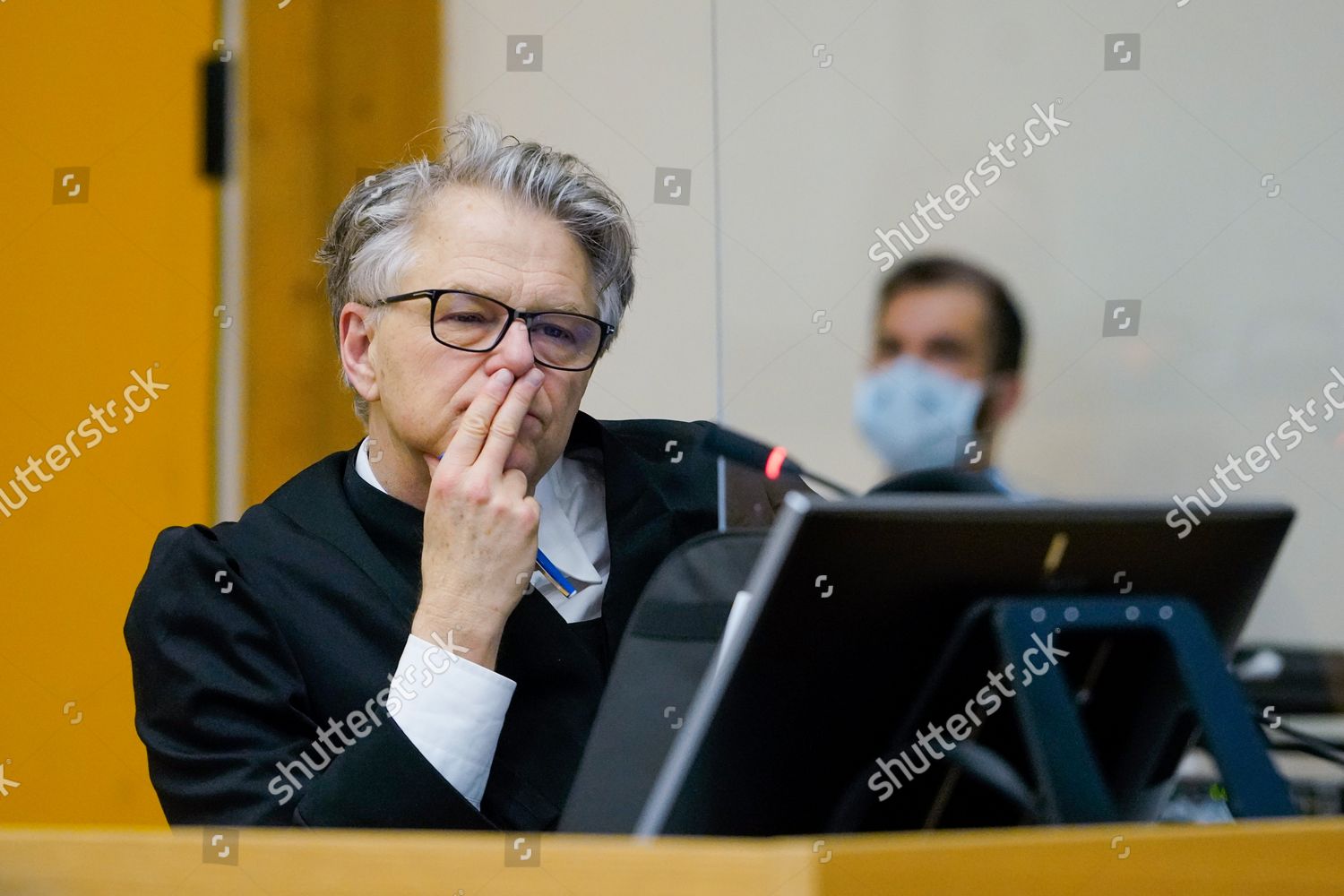 Defence Lawyer Oystein Storrvik During First Editorial Stock Photo ...