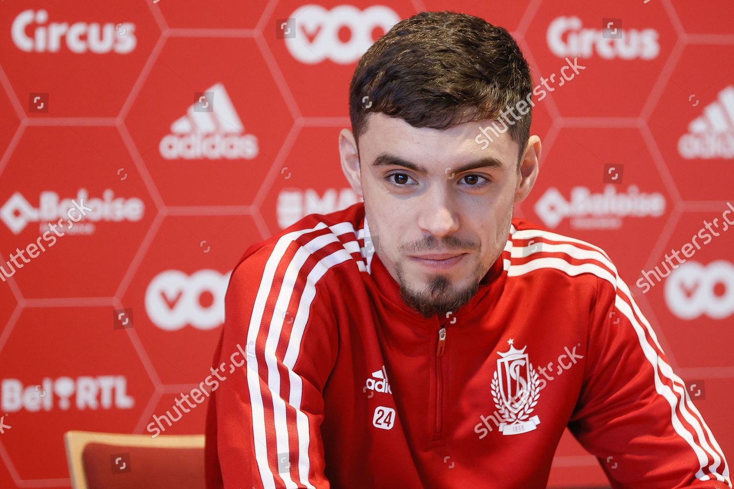 Standards Mathieu Cafaro Pictured During Press Editorial Stock Photo ...