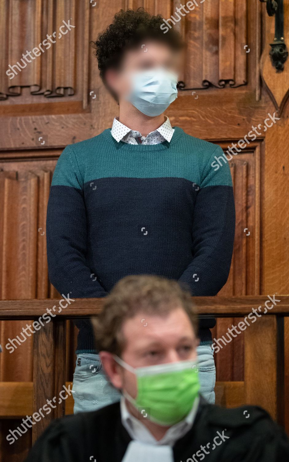 Lawyer Philippe Zevenne Accused Brahim Cherabi Editorial Stock Photo ...