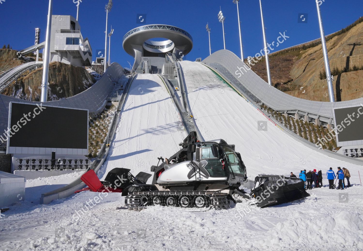 Chinas National Ski Jumping Center Known Editorial Stock Photo - Stock ...
