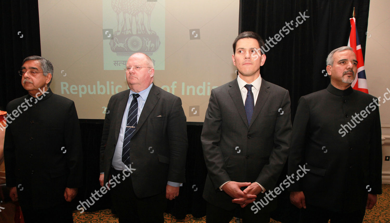 Nalin Surie Eric Pickles David Miliband Editorial Stock Photo - Stock ...
