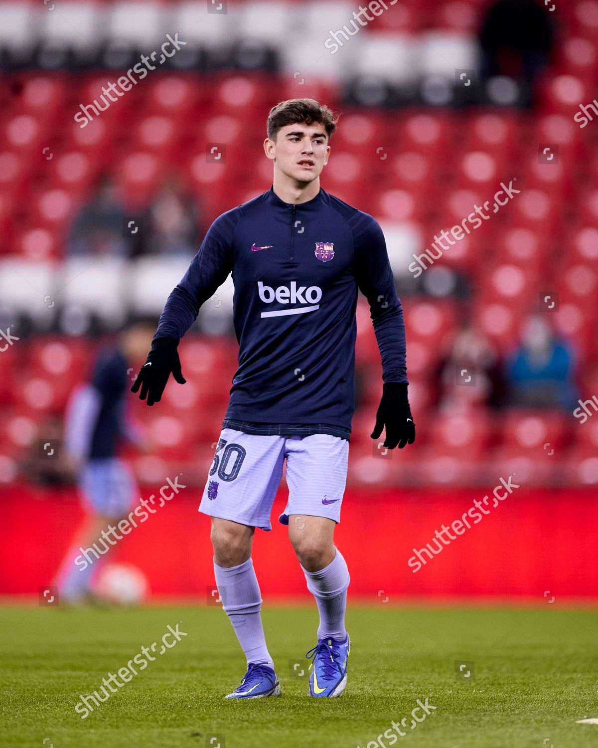 Pablo Gavi Fc Barcelona Looks On Editorial Stock Photo - Stock Image ...