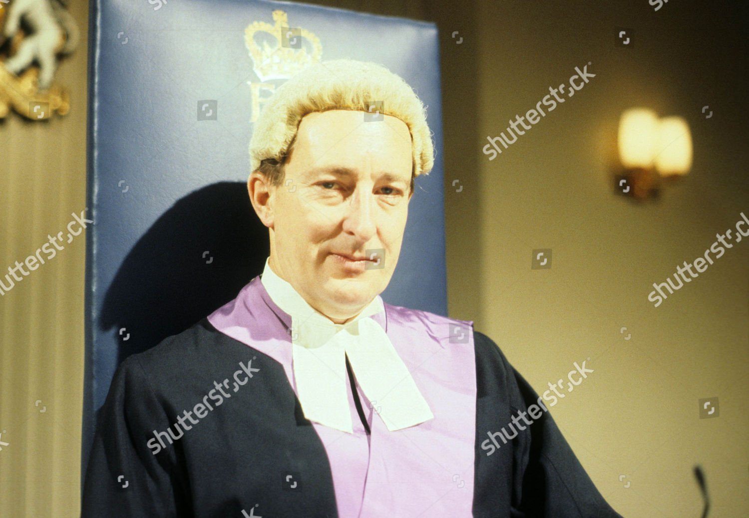 Peter Cellier Judge Robinson Editorial Stock Photo - Stock Image ...