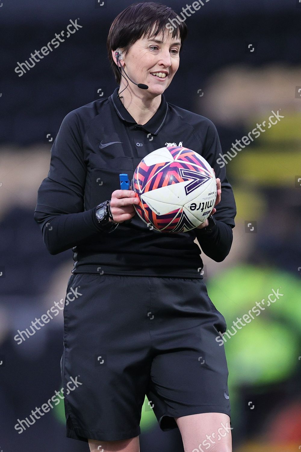 Referee Elizabeth Simms During Barclays Fa Editorial Stock Photo ...
