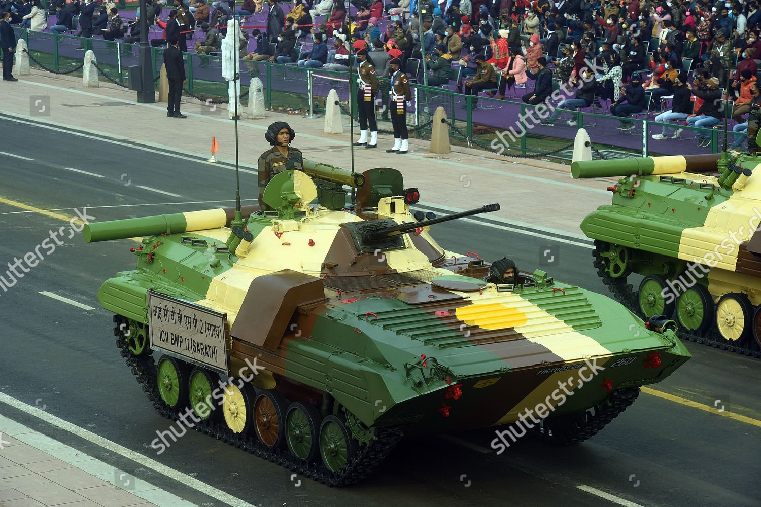 Indian Armys Sarath Tank During Republic Editorial Stock Photo - Stock ...