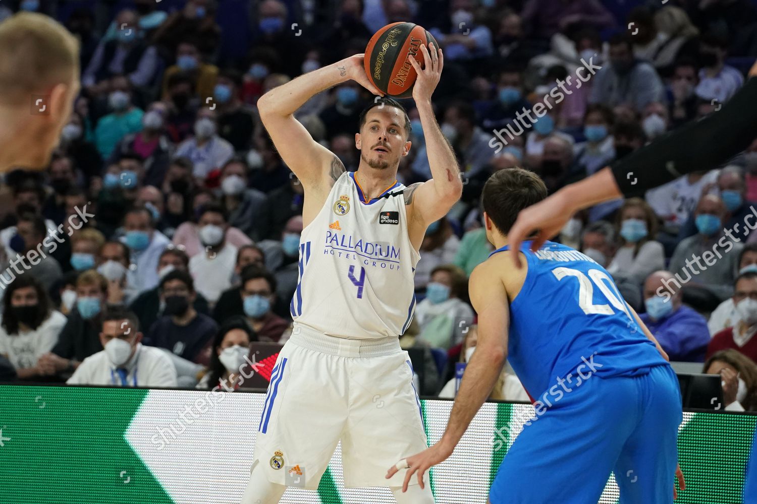 Thomas Heurtel Real Madrid Accion During Editorial Stock Photo - Stock ...