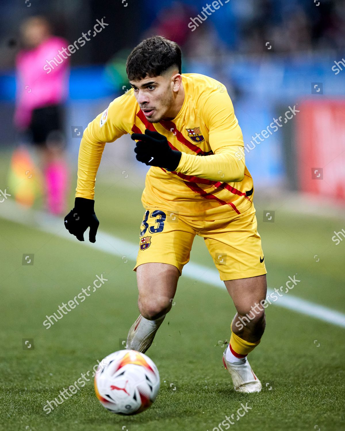 Ez Abde Ezzalzouli Fc Barcelona Action Editorial Stock Photo - Stock ...