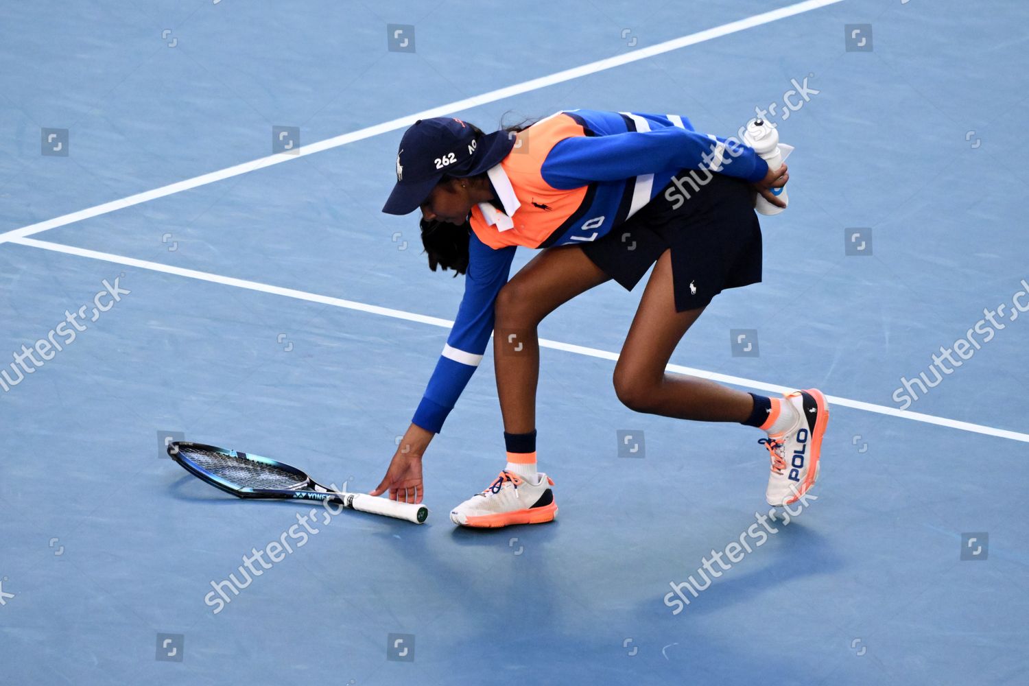 Smashed Racquet Denis Shapovalov After His Editorial Stock Photo ...