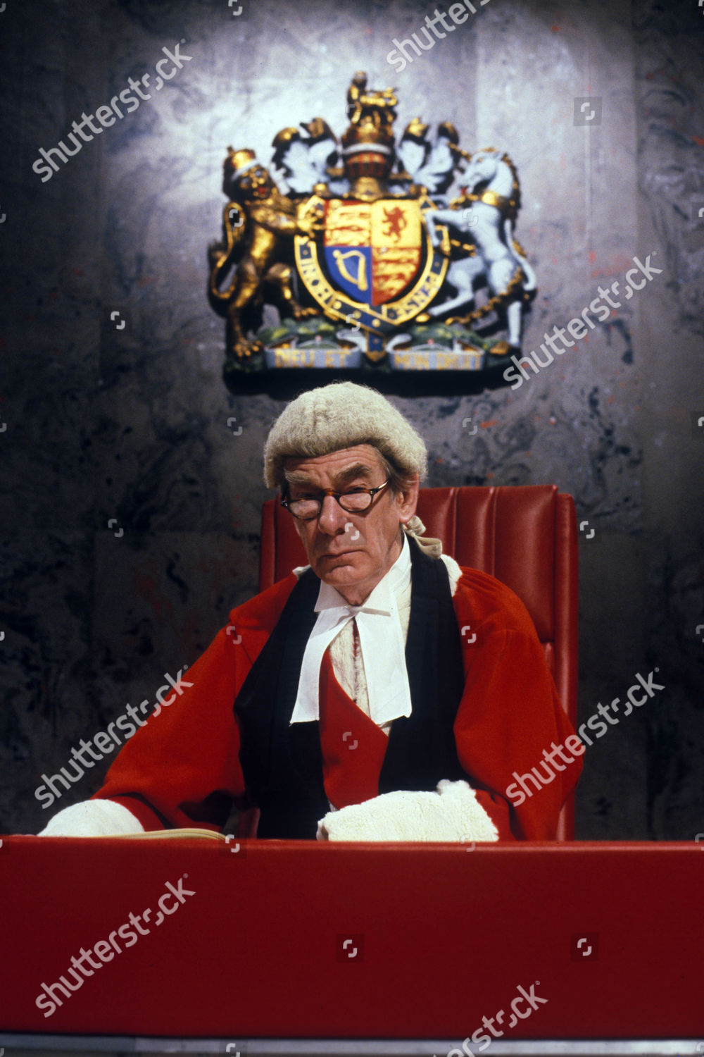 Michael Gough Mr Justice Galbraith Editorial Stock Photo - Stock Image ...