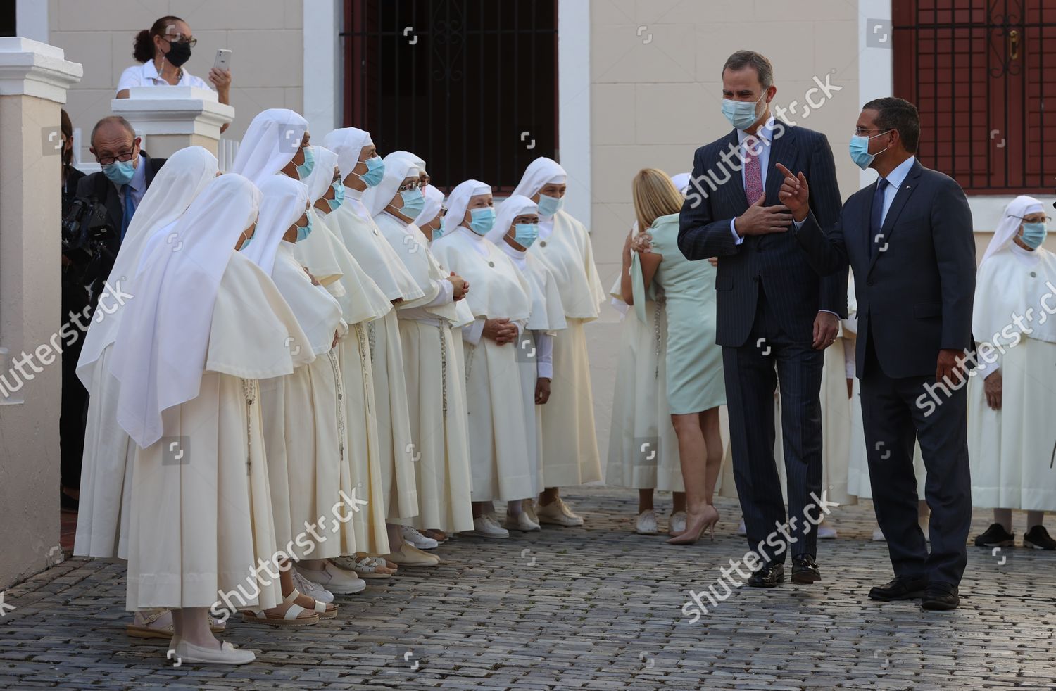 King Spain Felipe Vi C Greets Editorial Stock Photo - Stock Image ...