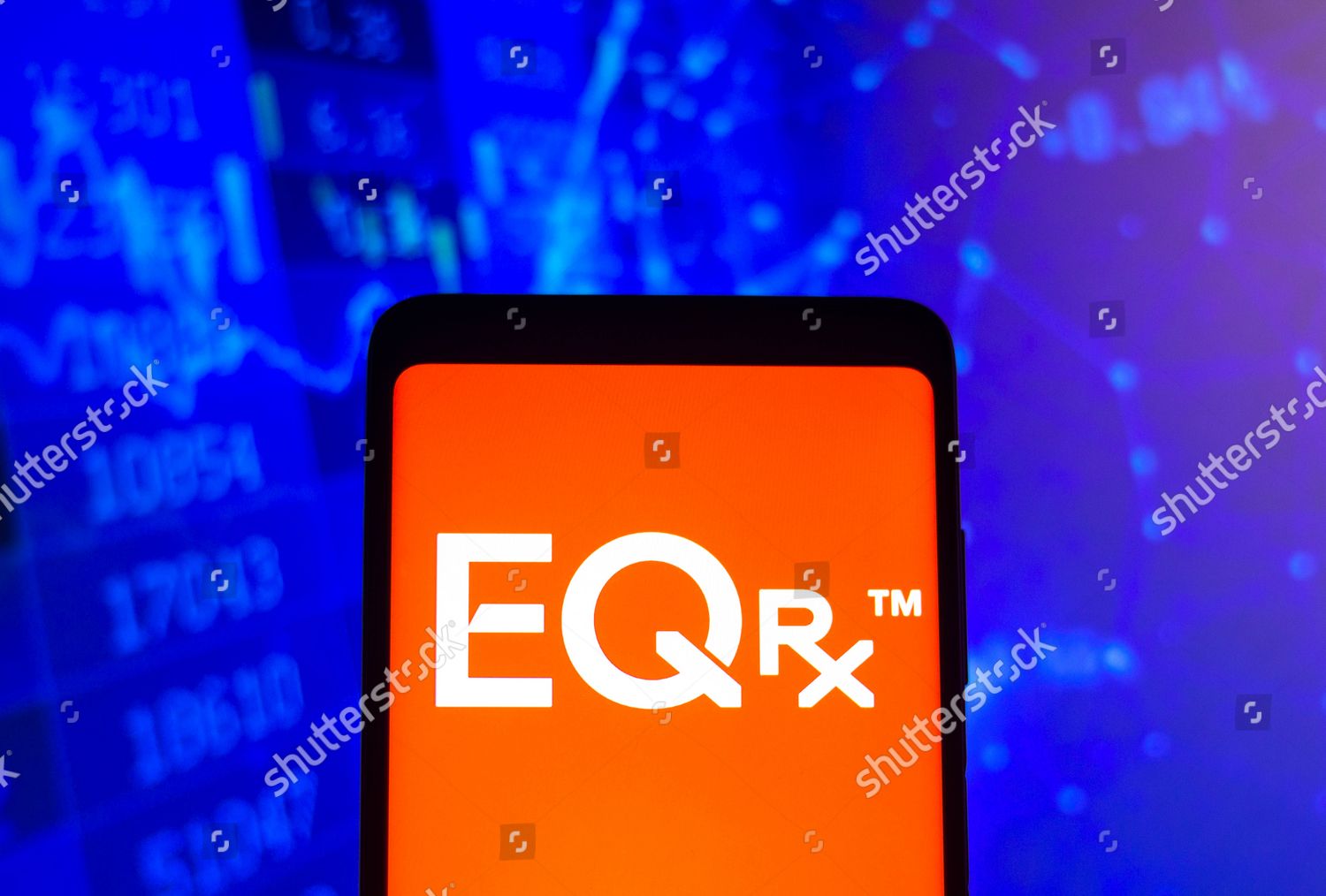 This Photo Illustration Eqrx Logo Seen Editorial Stock Photo - Stock ...
