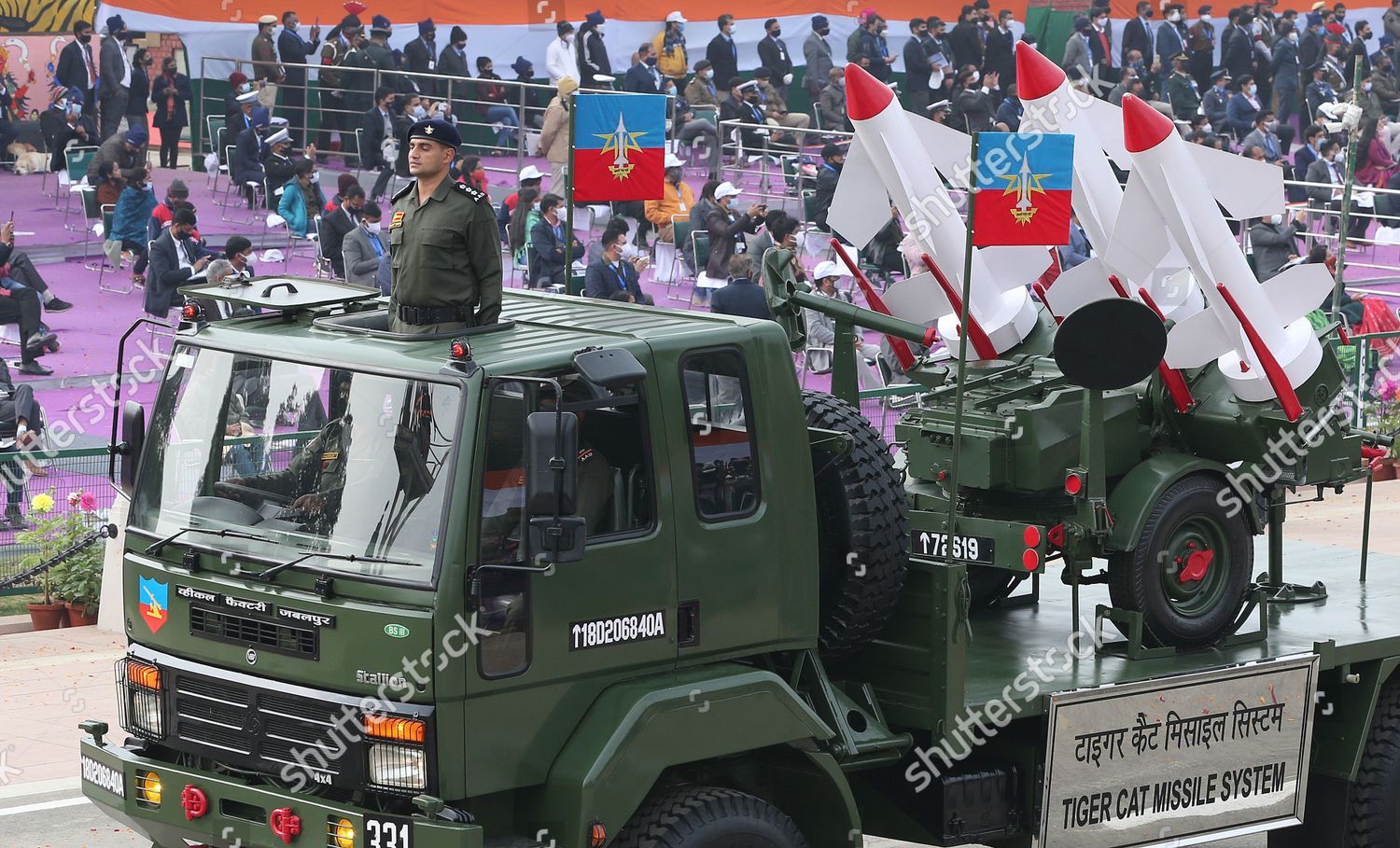 Indias Tiger Cat Missile System Rolls Editorial Stock Photo - Stock ...