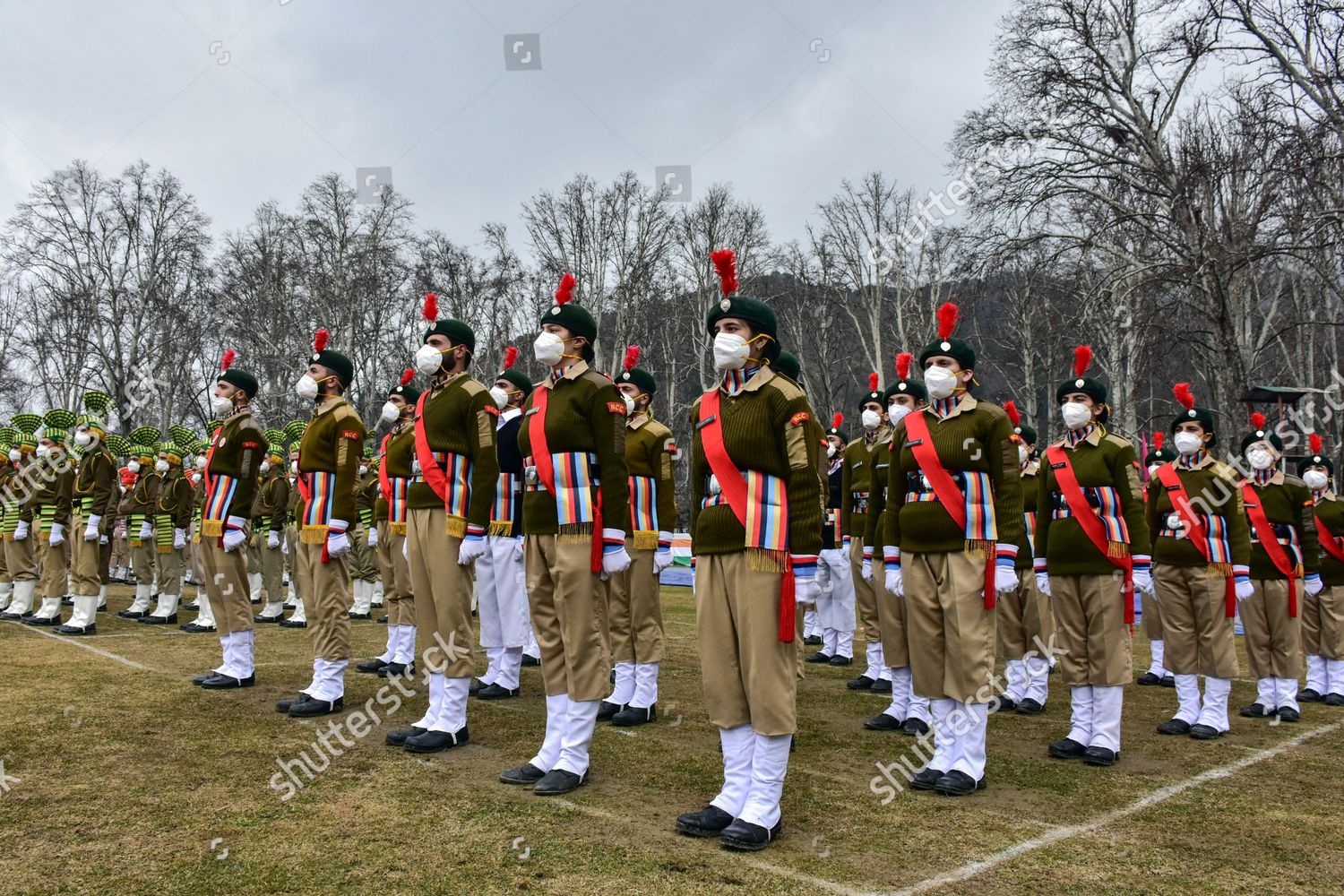 National Cadet Corps Ncc Stand Formation Editorial Stock Photo - Stock ...