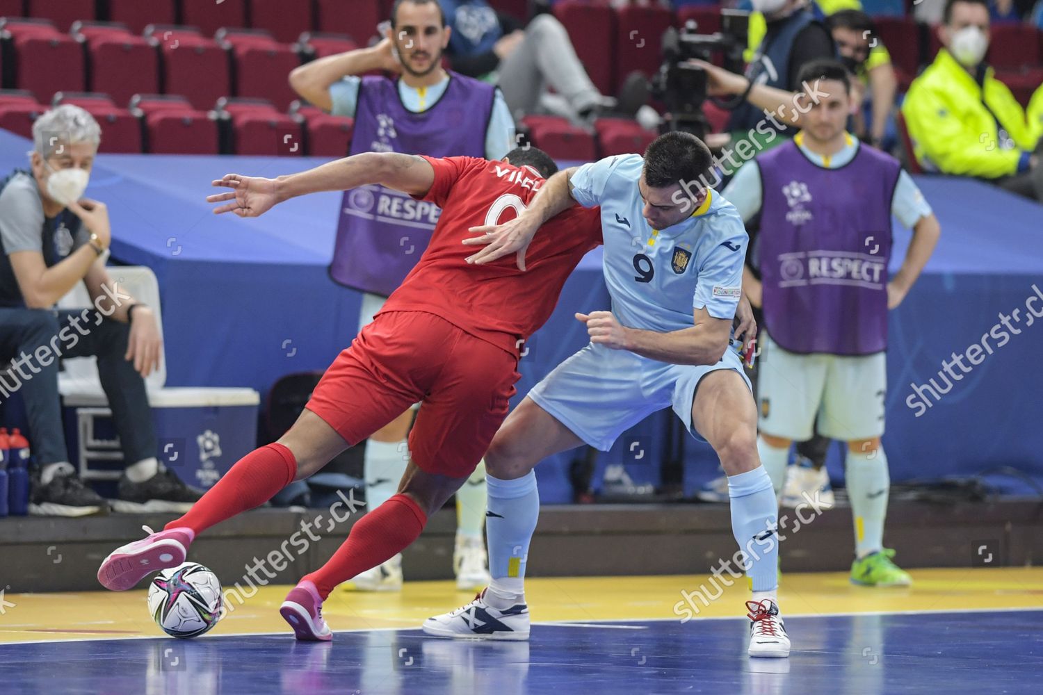 Mellado Spain Futsal During Uefa Futsal Editorial Stock Photo - Stock ...