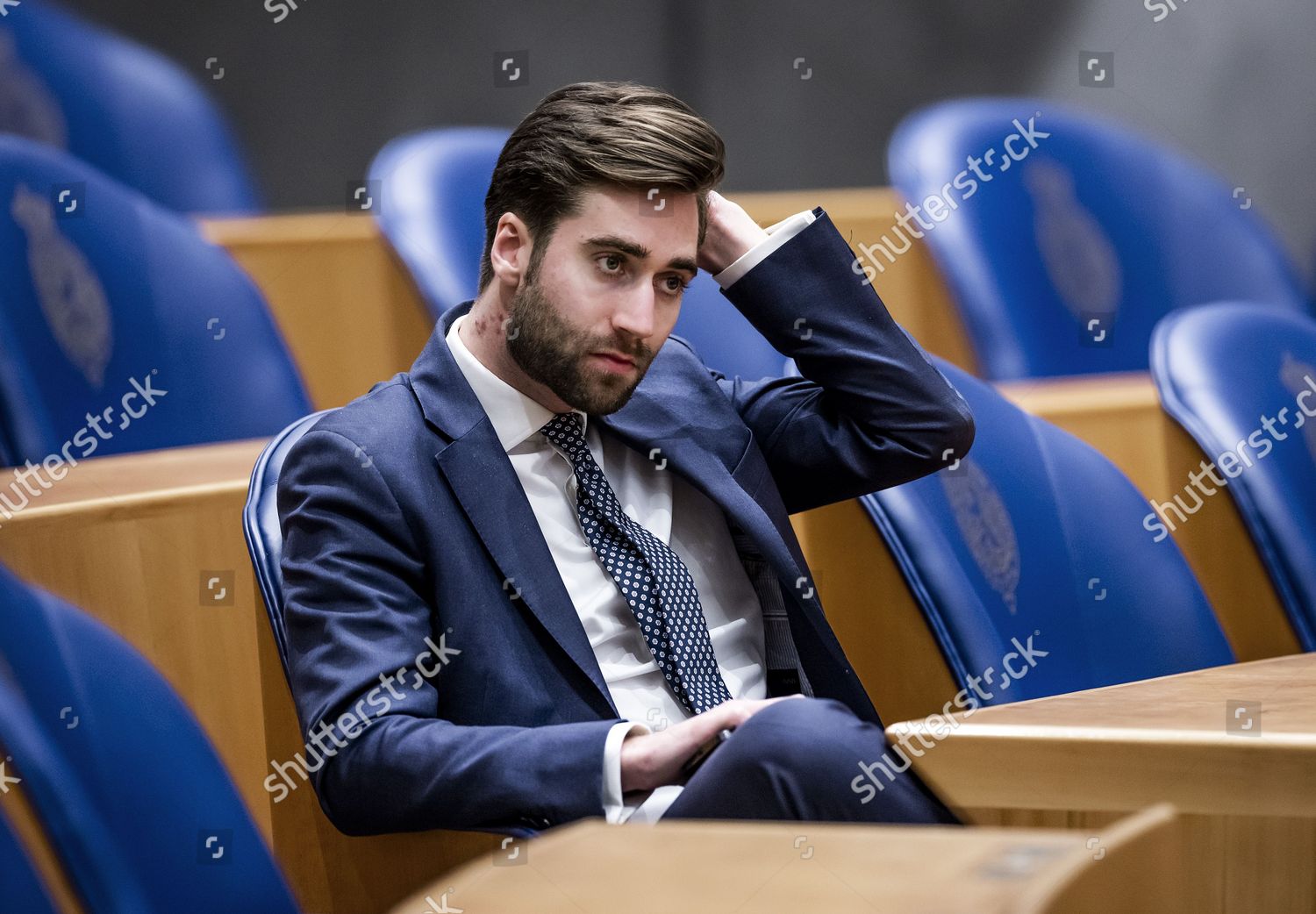 Freek Jansen Fvd During Weekly Question Editorial Stock Photo - Stock ...