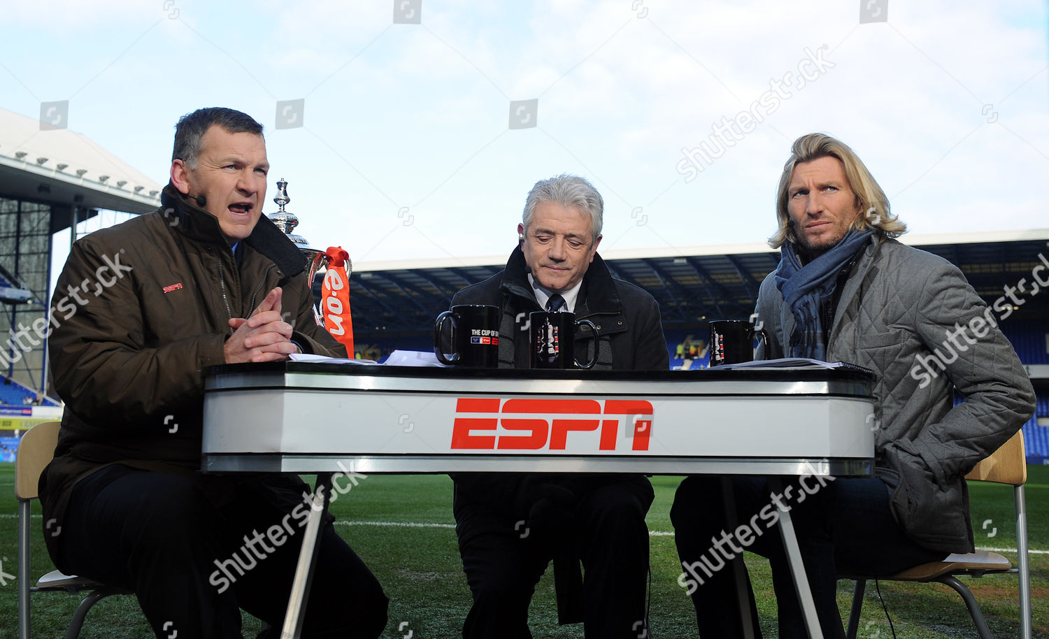 Espn Presenter Ray Stubbs Work Alongside Editorial Stock Photo - Stock ...