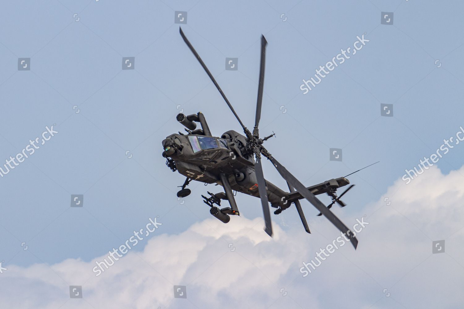 BOEING AH-64 APACHE HELICOPTER GREEK ARMY Editorial Stock Photo - Stock ...