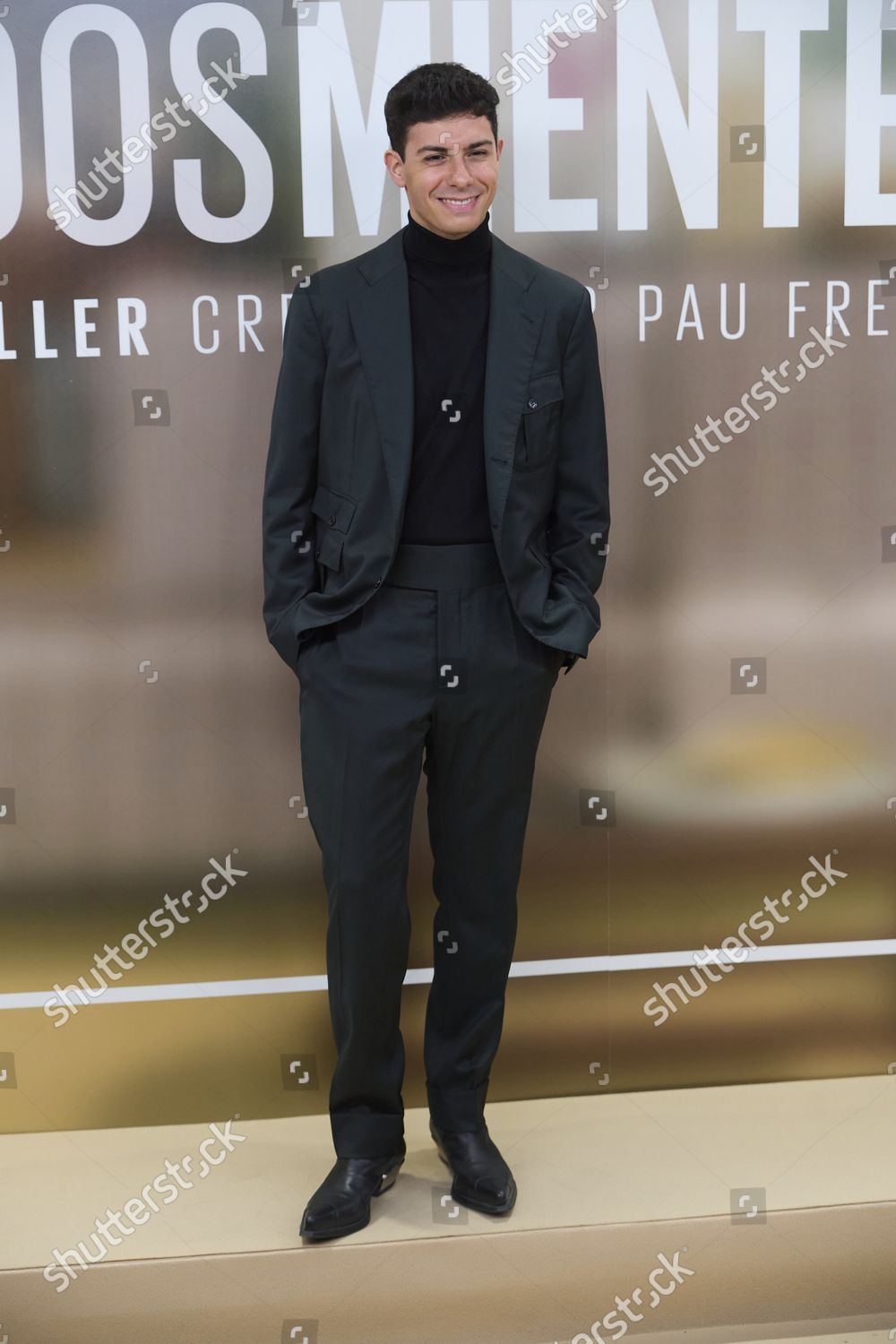Alfred Attends Todos Mienten Premiere Capitol Editorial Stock Photo ...