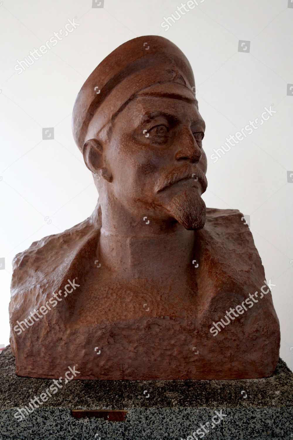 Stone Carving Vladimir Lenin On Display Editorial Stock Photo - Stock ...