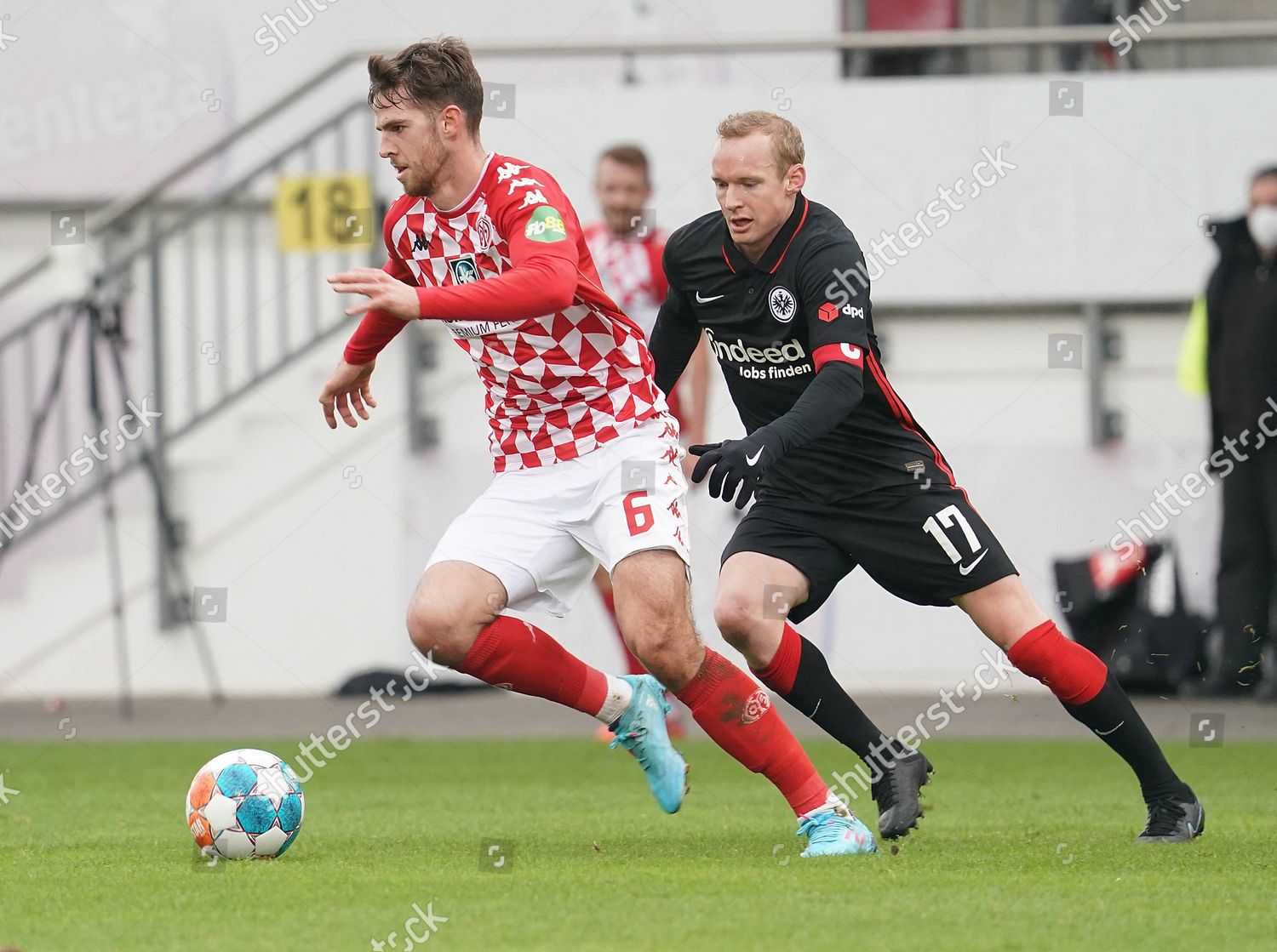 Anton Stach Mainz Sebastian Rode Frankfurt Editorial Stock Photo ...