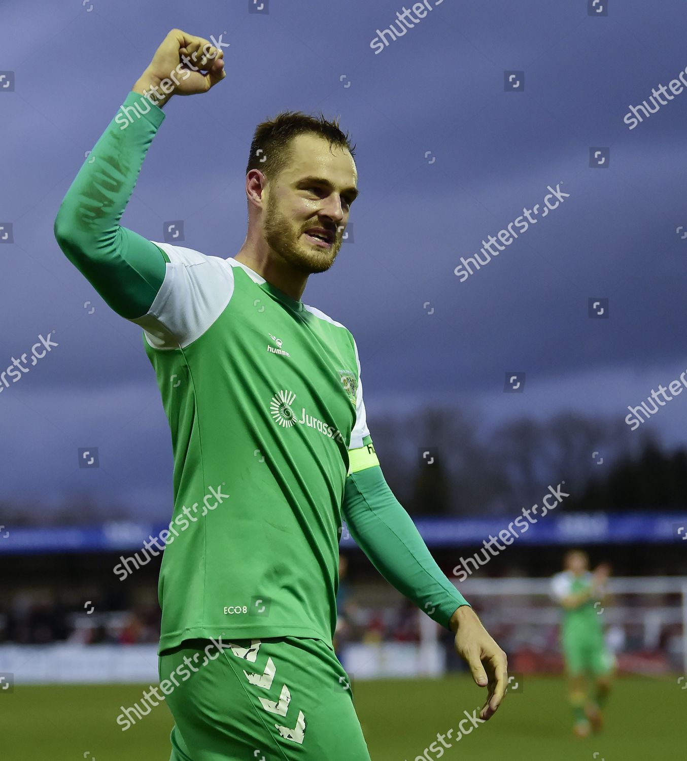 Luke Wilkinson Yeovil Town Celebrates After Editorial Stock Photo ...