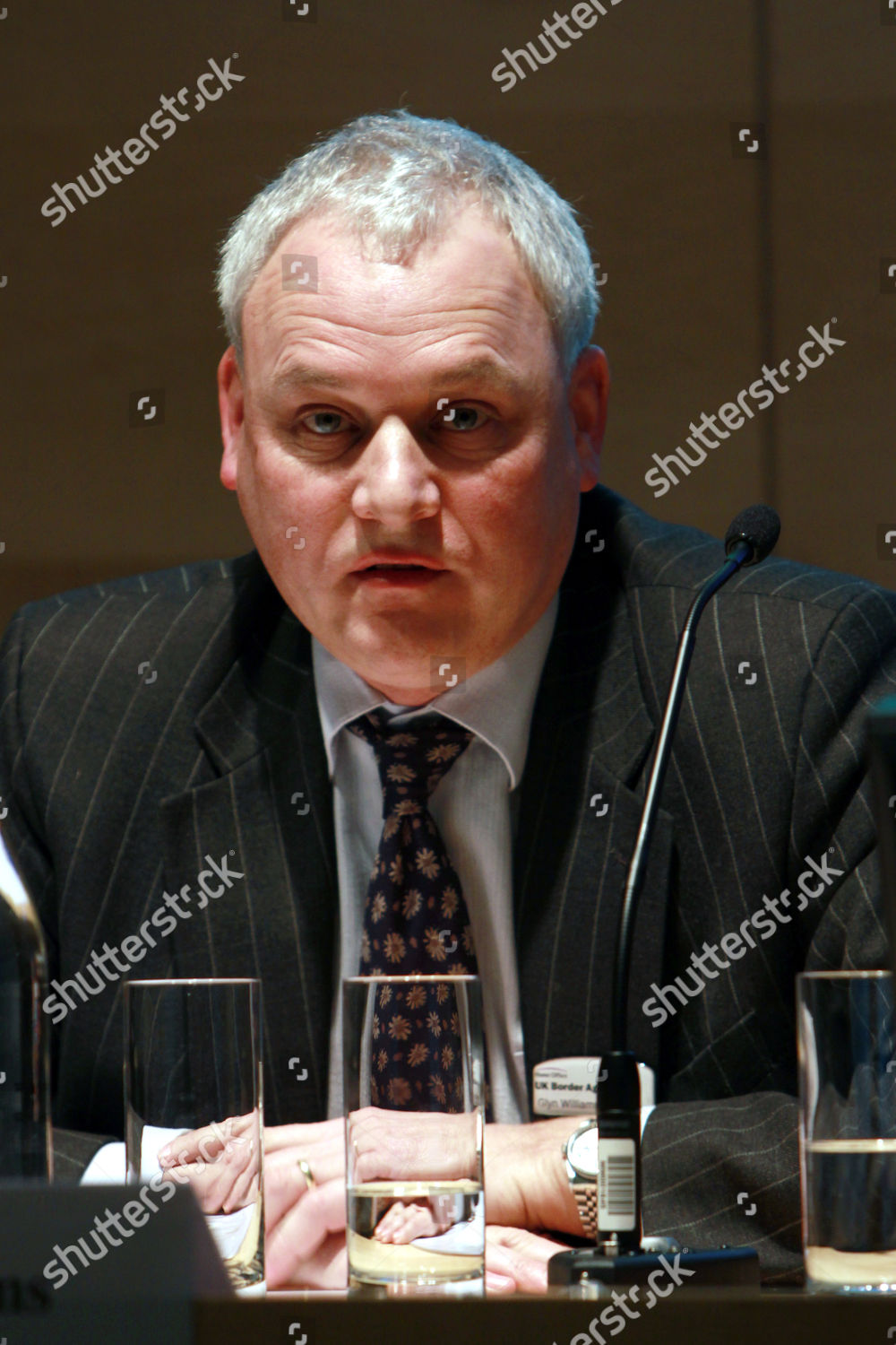 Glyn Williams Head Immigration Policy Uk Editorial Stock Photo - Stock ...