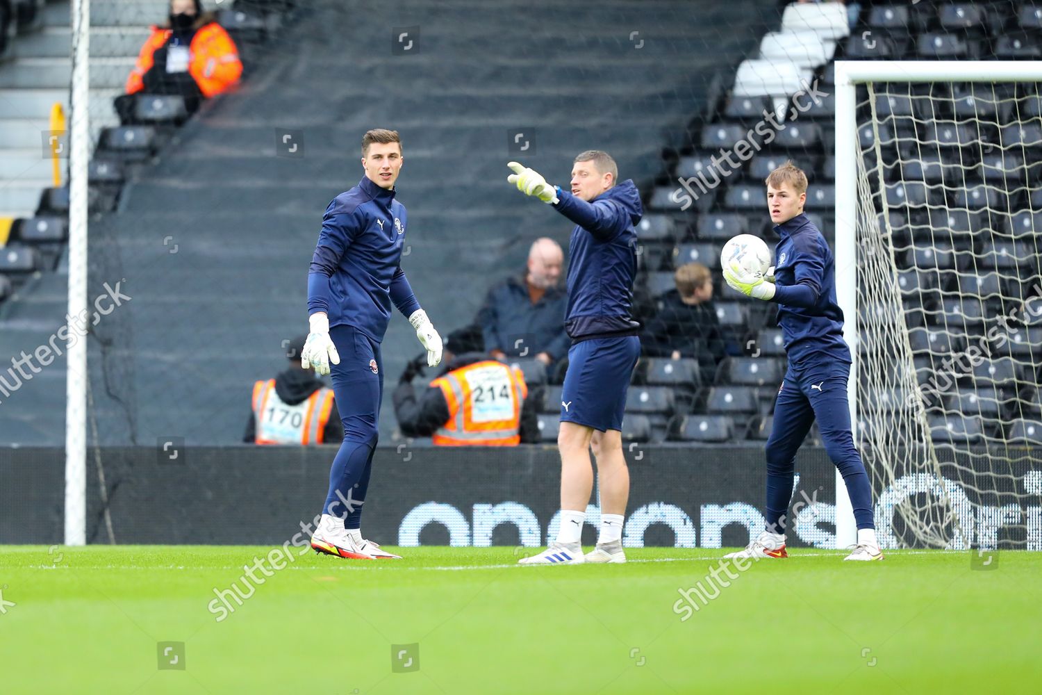 Stuart Moore Blackpool Receiving Instructions During Editorial Stock ...