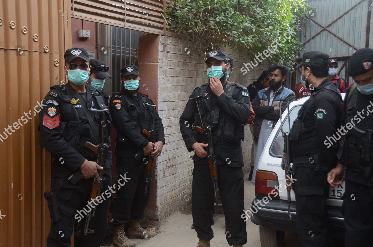 Pakistan Army Personnel Stand Guard After Editorial Stock Photo - Stock ...