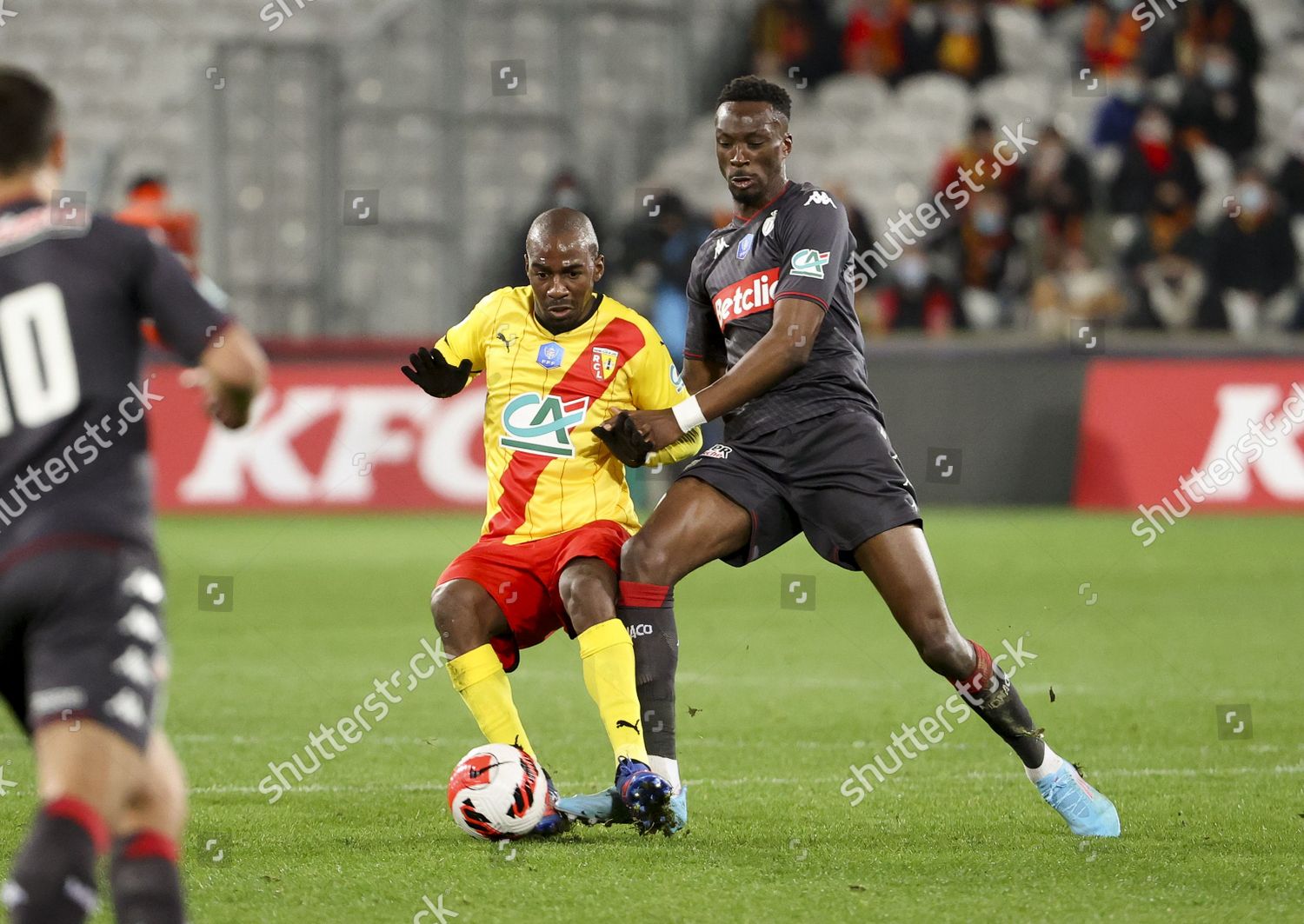 Gael Kakuta Lens Chrislain Matsima Monaco Editorial Stock Photo - Stock ...
