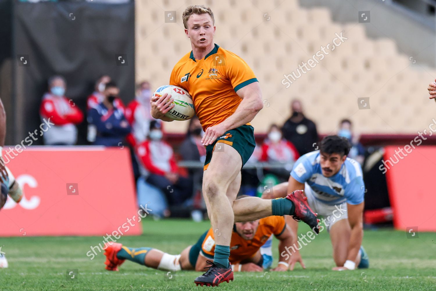 Corey Toole Australian Runs Ball During Editorial Stock Photo - Stock ...