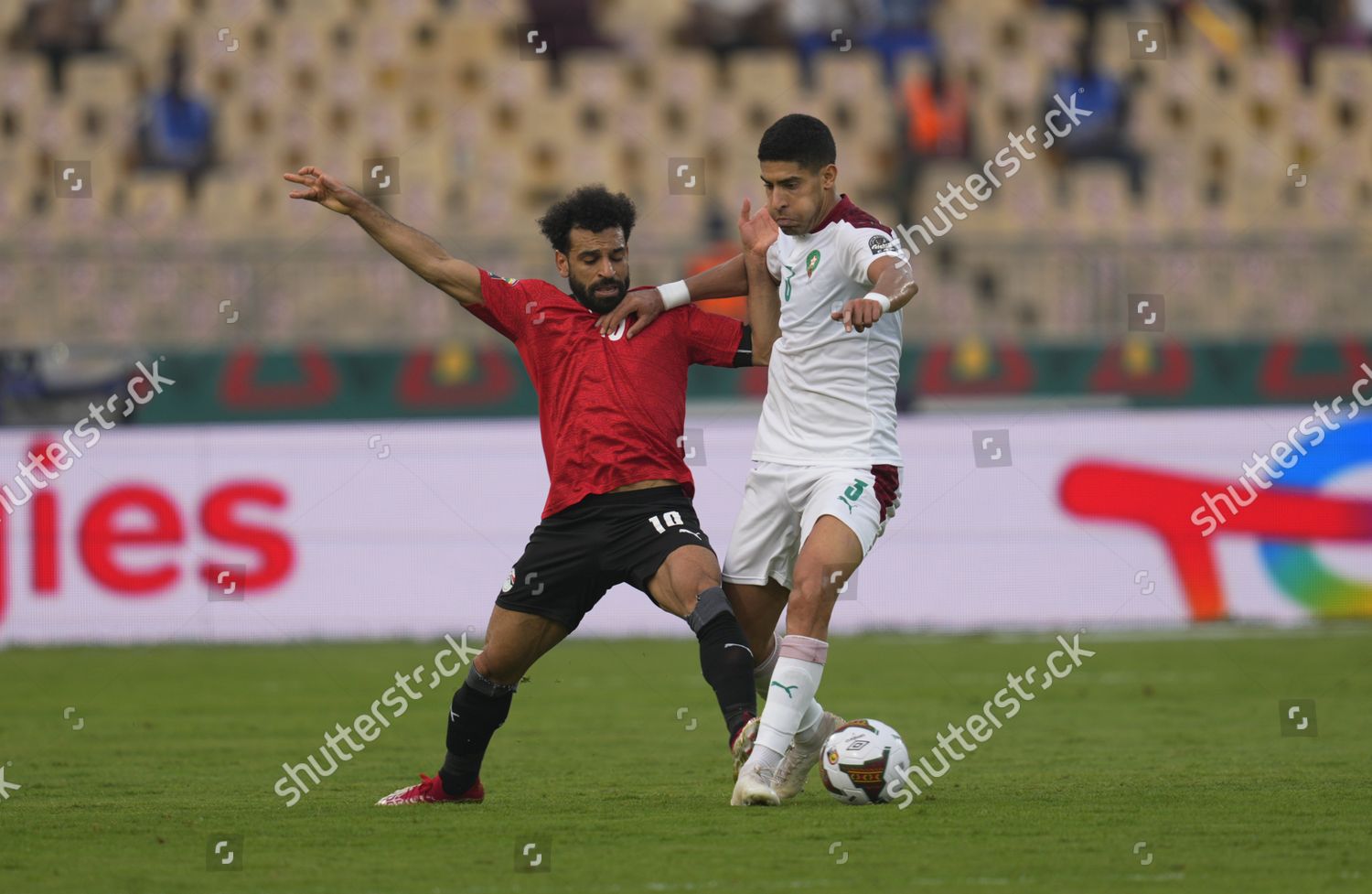 Mohamed Salah Captain Egypt During Morocco Editorial Stock Photo ...