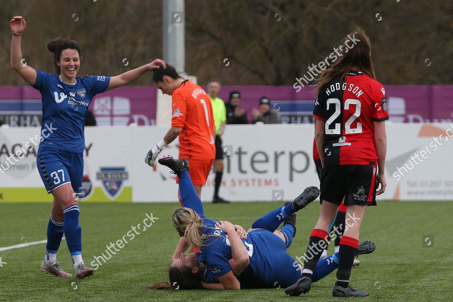 Durham Womens Sarah Robson Celebrates His Editorial Stock Photo - Stock ...