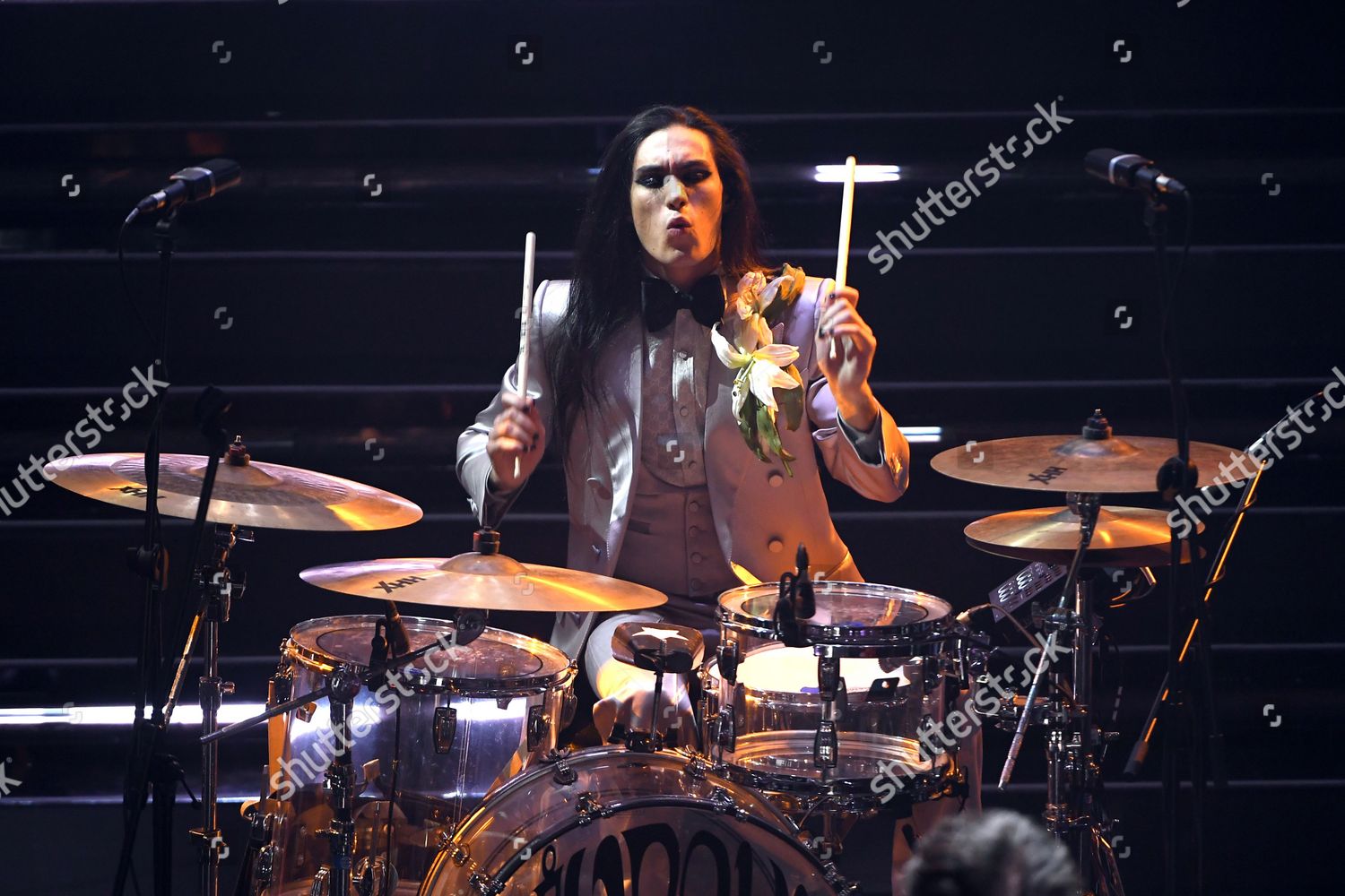 Ethan Torchio Drummer Maneskin During 72nd Editorial Stock Photo ...