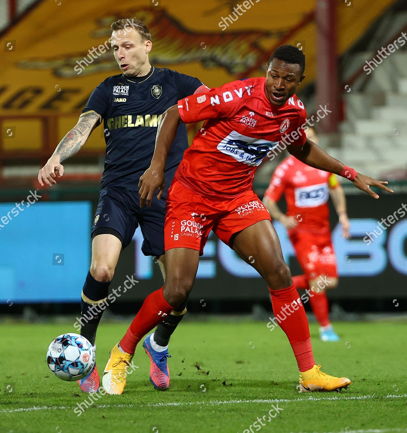 Kortrijks Muhammed Badamosi Antwerps Ritchie De Editorial Stock Photo ...