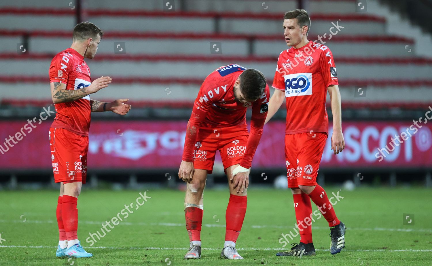 Kortrijks Lucas Rougeaux Leaves Pitch After Editorial Stock Photo - Stock Image | Shutterstock
