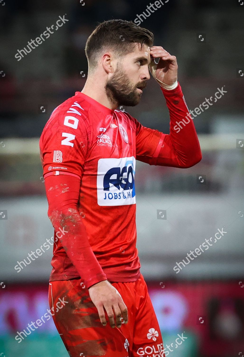 Kortrijks Lucas Rougeaux Leaves Pitch After Editorial Stock Photo - Stock Image | Shutterstock