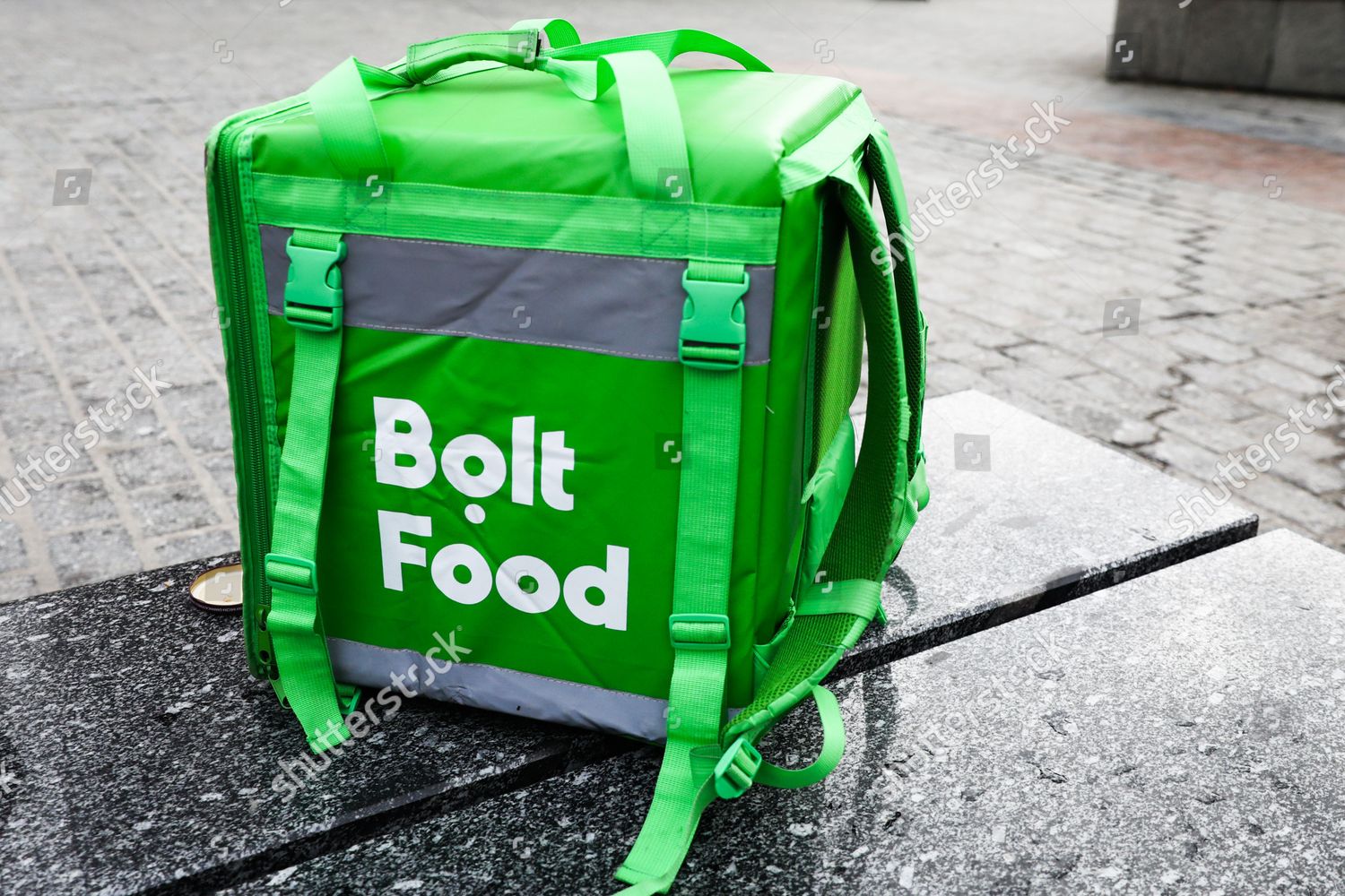 Bolt Food Delivery Bag Seen Center Editorial Stock Photo Stock Image bolt-food-delivery-bag-seen-center-editorial-stock-photo-stock-image