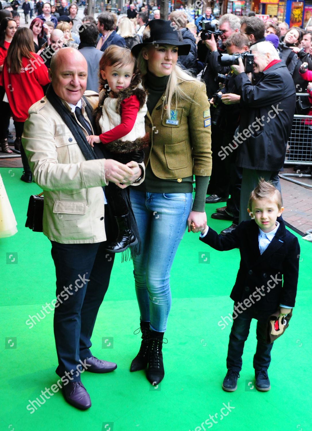 Aldo Zilli Wife Nikki Children Editorial Stock Photo - Stock Image ...