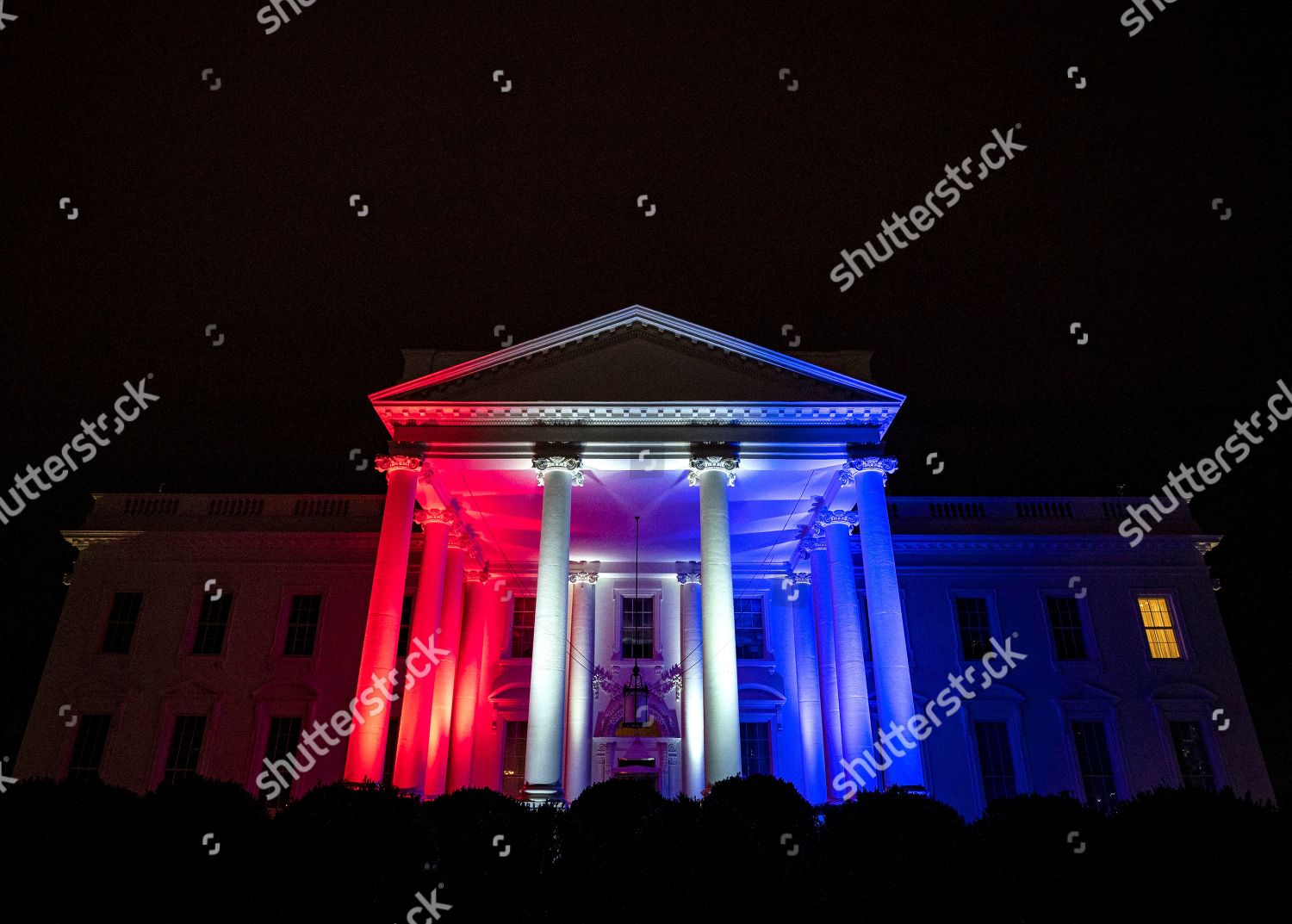 North Portico White House Washington Dc Editorial Stock Photo - Stock ...
