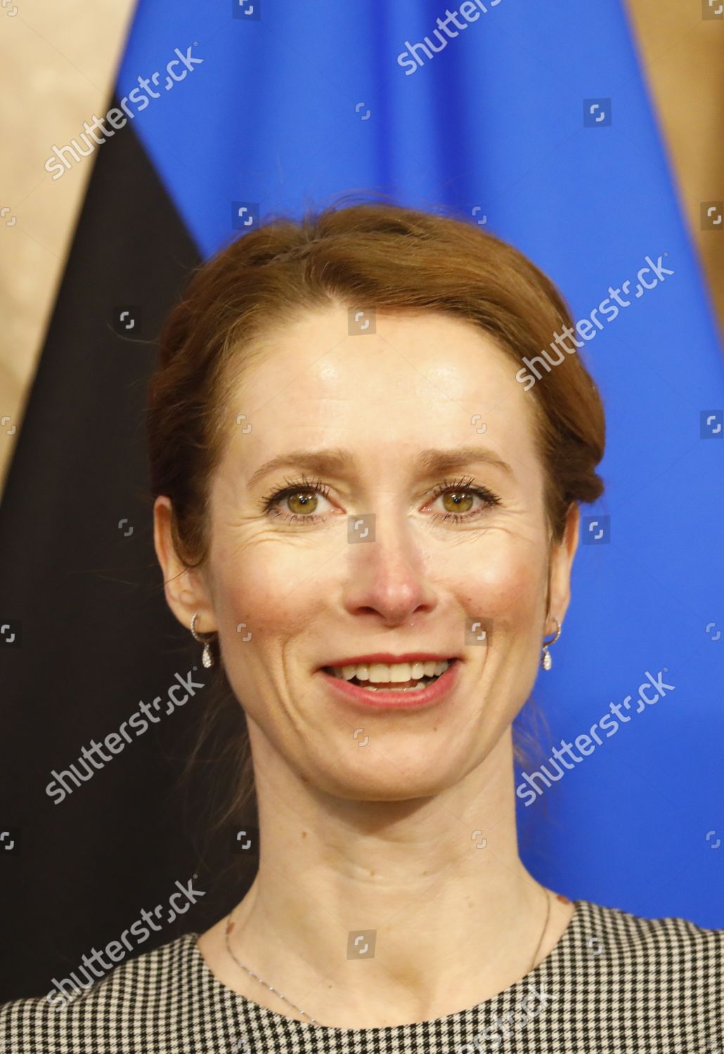 Estonian Prime Minister Kaja Kallas Attends Editorial Stock Photo ...