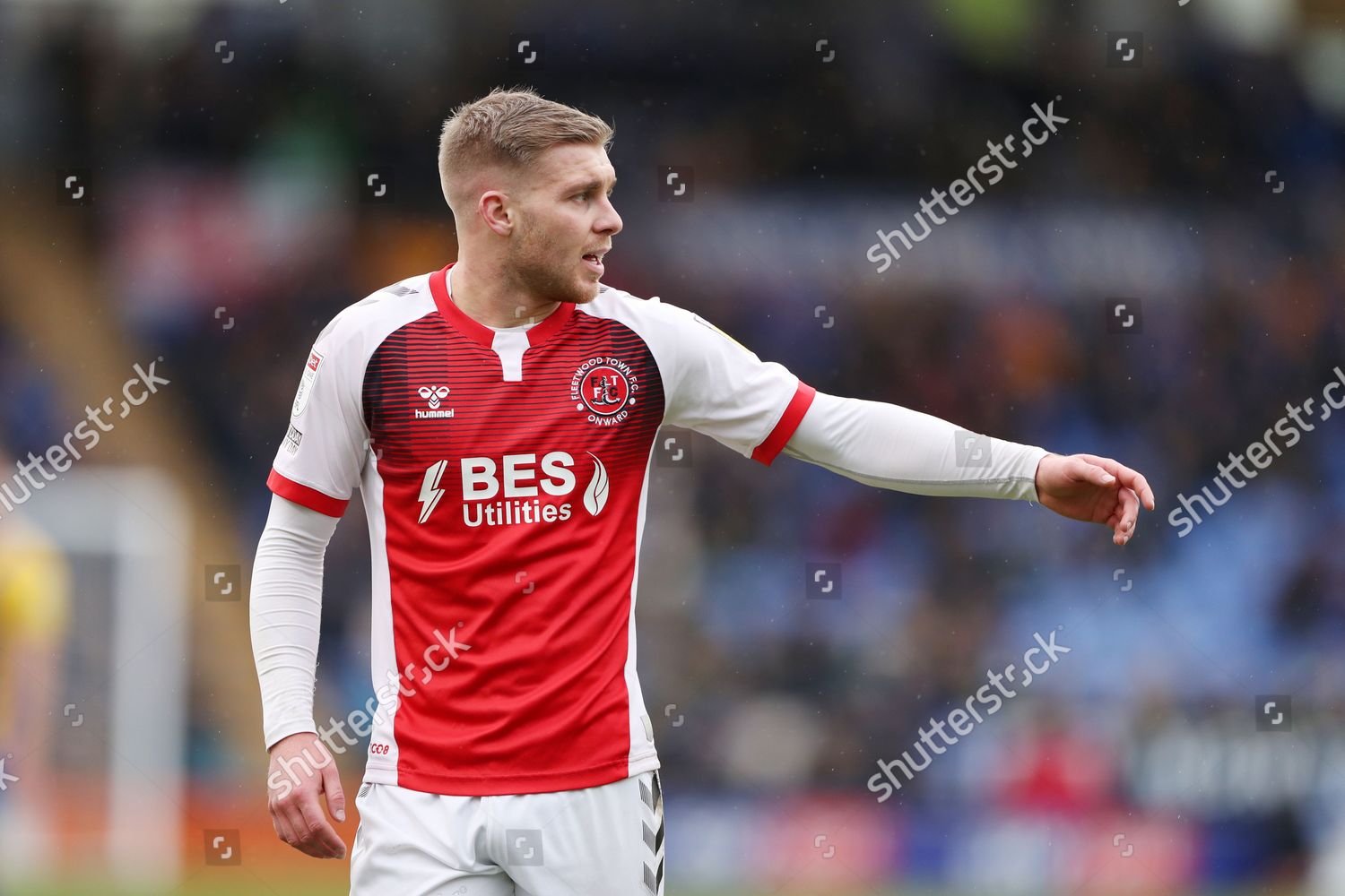 Daniel Batty Fleetwood Town Editorial Stock Photo - Stock Image ...