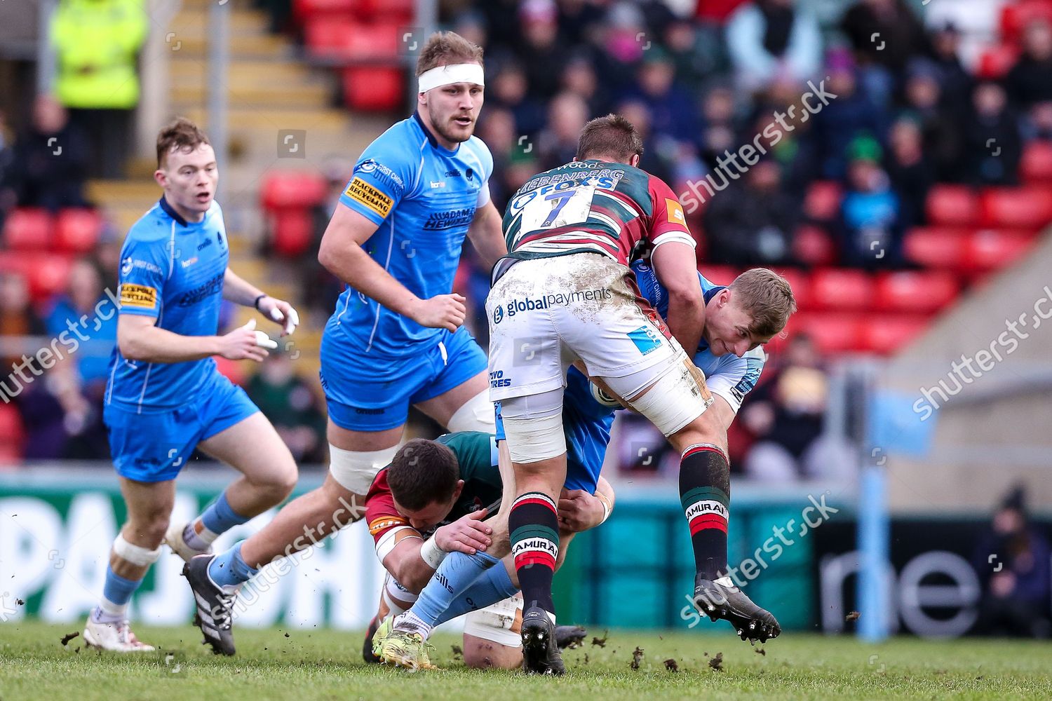 Alex Hearle Worcester Warriors Carries Into Editorial Stock Photo ...