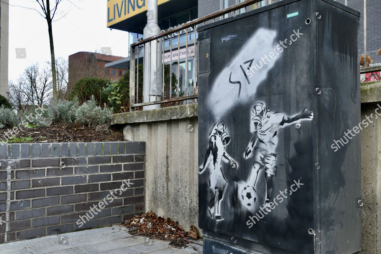 Reading Graffiti Artist Sp Infamous Painting Editorial Stock Photo ...