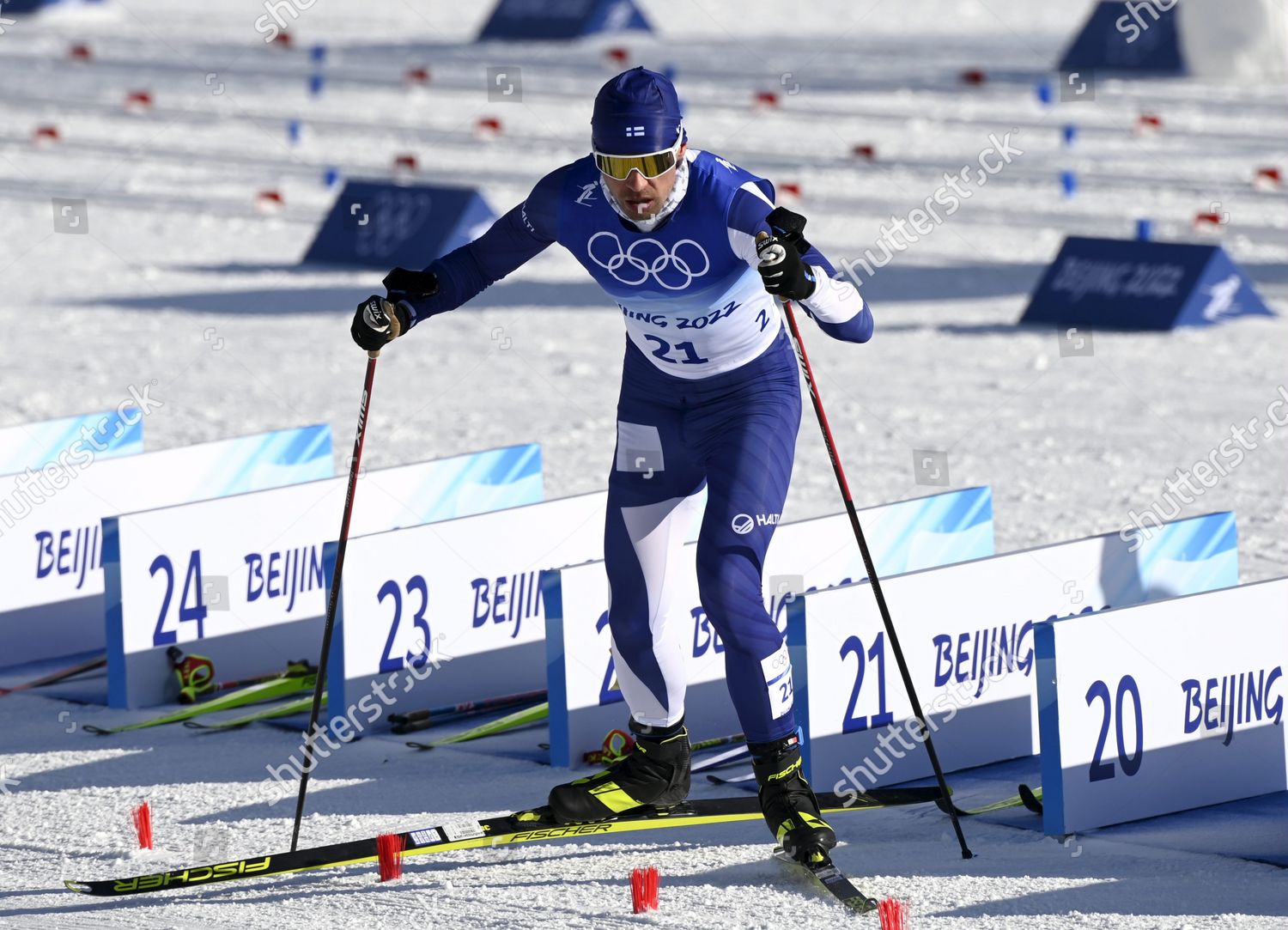 Perttu Finland During Mens Crosscountry Skiing Editorial Stock Photo ...