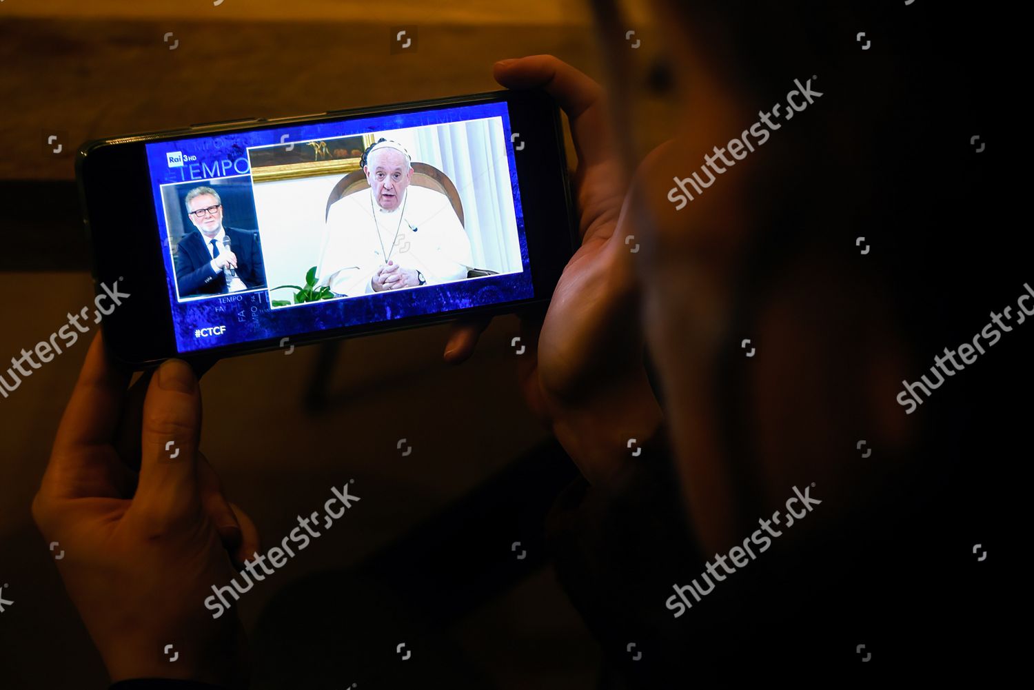 This Photo Illustration Exclusive Live Television Editorial Stock Photo ...