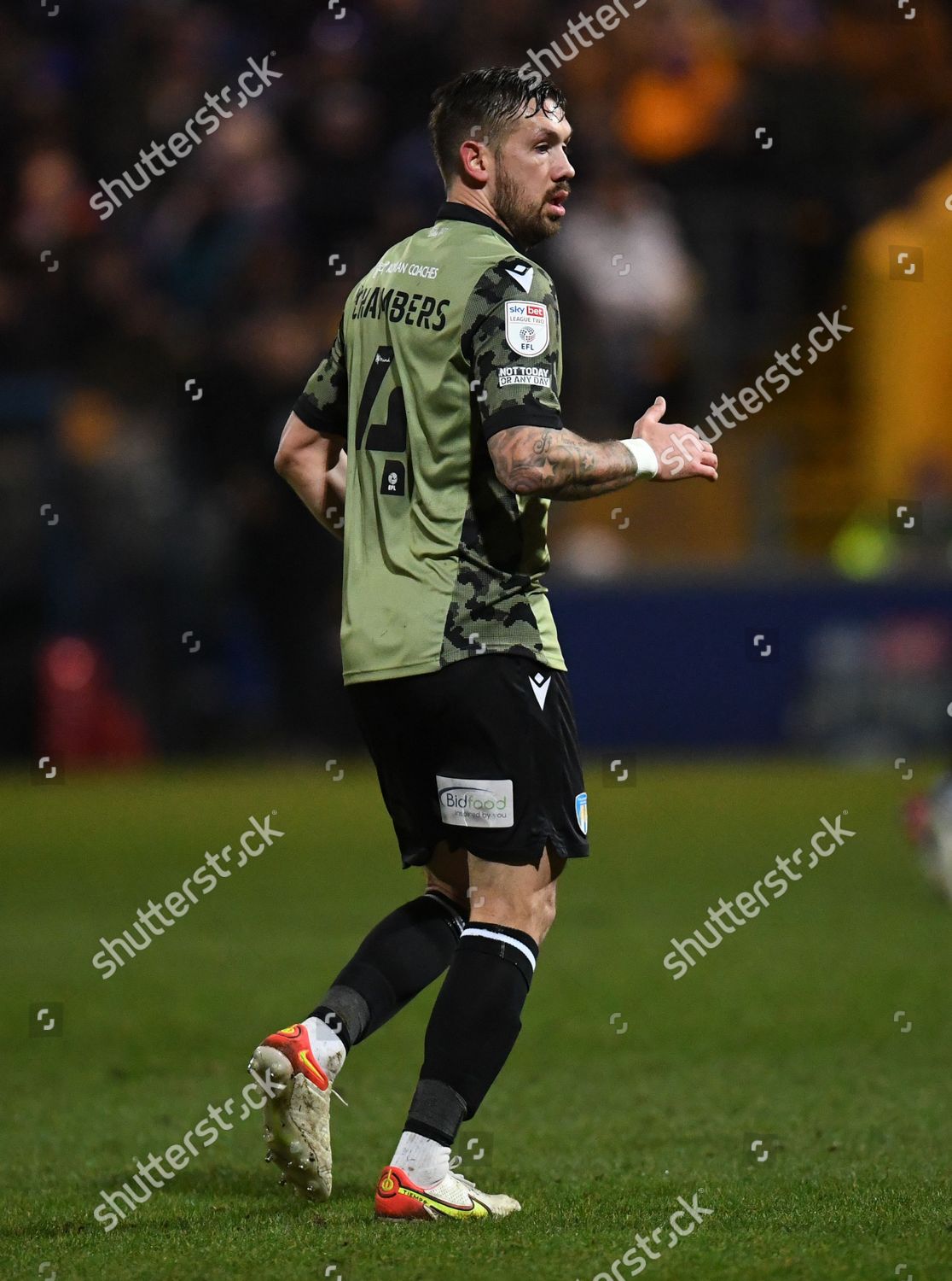 Luke Chambers Colchester United Editorial Stock Photo - Stock Image ...