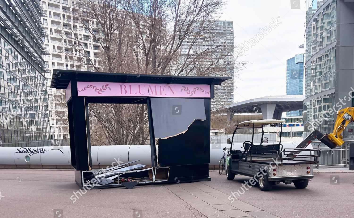 Film Set Atmosphere Filming Continuation Netflix Editorial Stock Photo ...