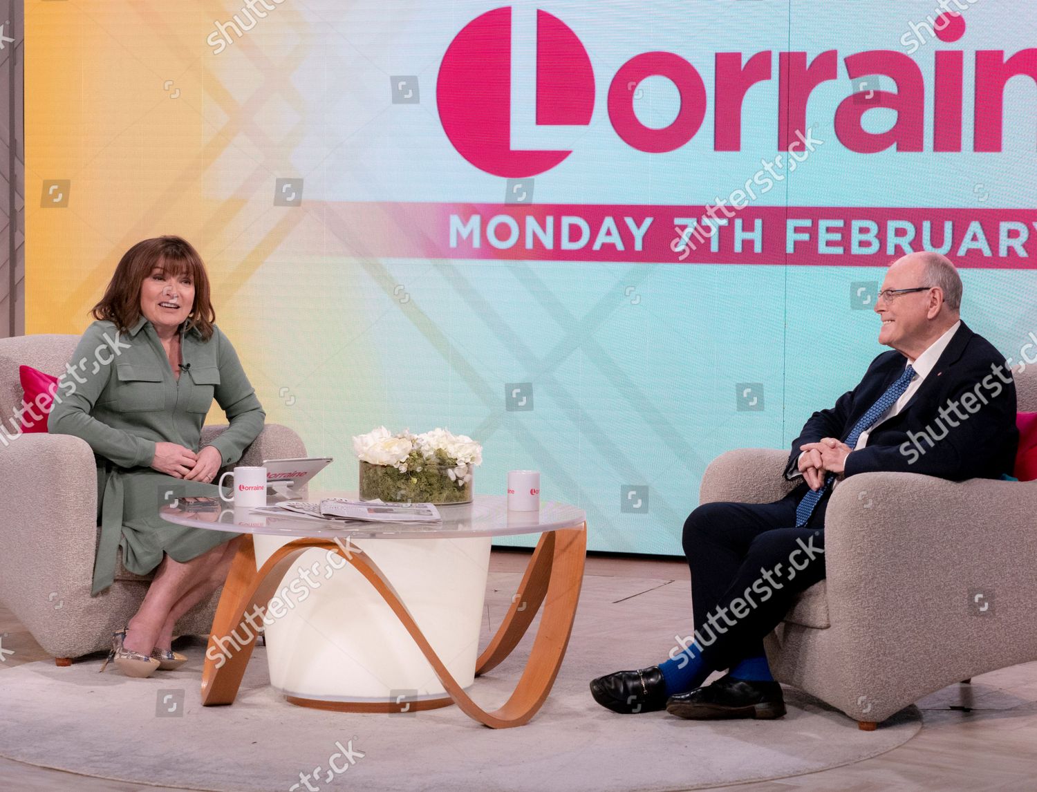 Lorraine Kelly Arthur Edwards Editorial Stock Photo - Stock Image ...