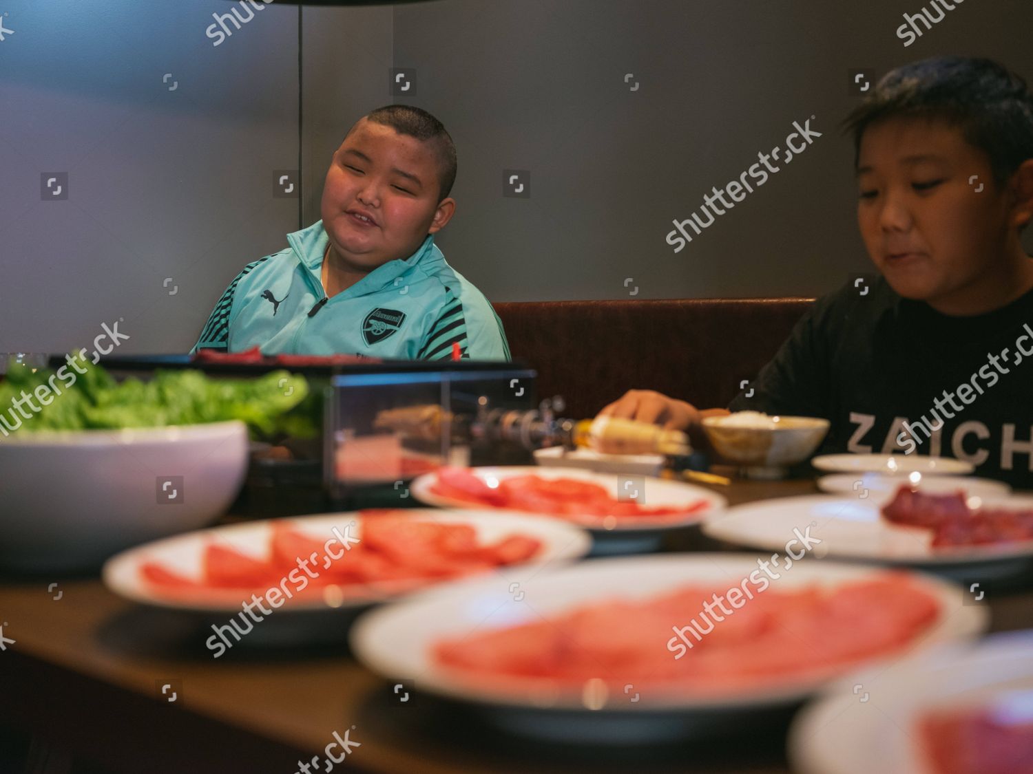 Elementary School Sumo Wrestler Kyuta Kumagai Editorial Stock Photo ...
