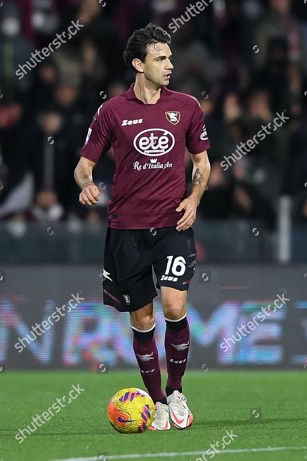 Ivan Radovanovic Us Salernitana 1919 During Editorial Stock Photo ...